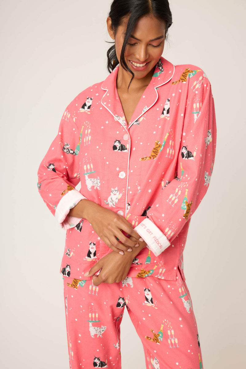 PJ Salvage | Champagne Cats | Coral – Sudies